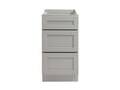 ARKA-E 3DB18-SKGR Shaker Style Kitchen Cabinet in Grey | AllCityDecor.com