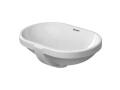 Duravit 0336430000 Foster 18 1/8" Undermount Bathroom Sink with ...